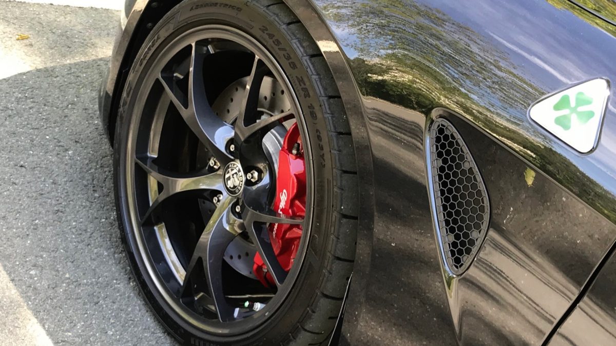 Alfa Romeo Giulia Quadrifoglio Front Splash Guards ( FINAL STOCK ALMOST ...